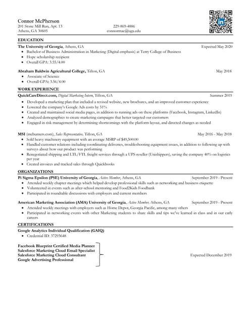 Resume New | PDF