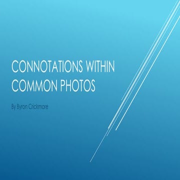 Connotations within common photos | PPT