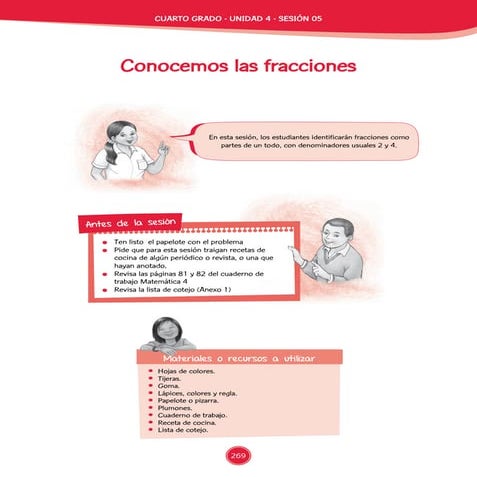 Conocemos las fracciones | PDF