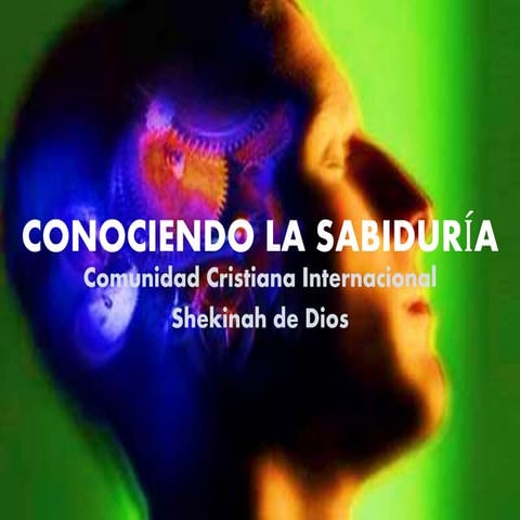 CONOCIENDO LA SABIDURÍA | PPTX