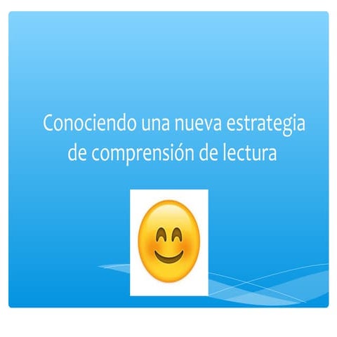 Estrategias De Comprensión