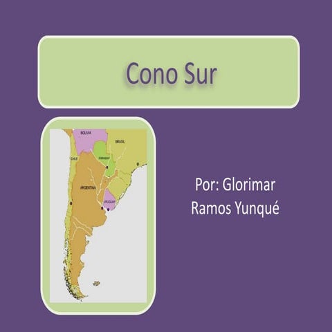 Cono sur | PPTX
