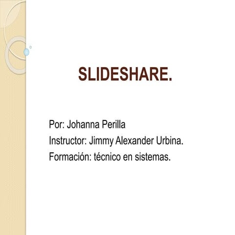 Conozcamos slideshare. | PPTX
