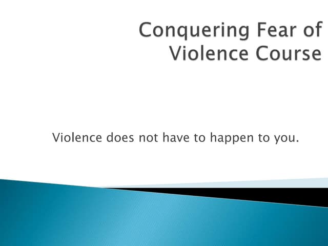 Self defence ppt | PPTX