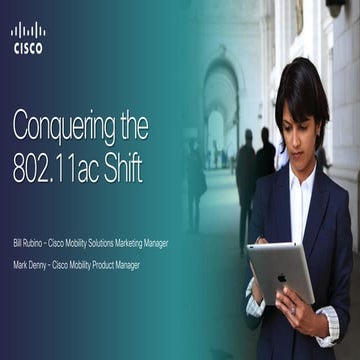 Conquering the 802.11ac Shift | PPT