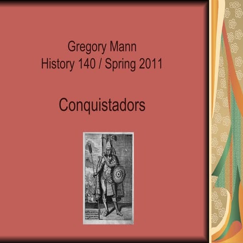 Conquistadors slides | PPT