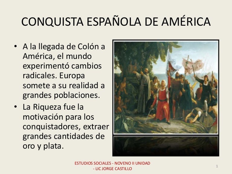 Conquista Española De América