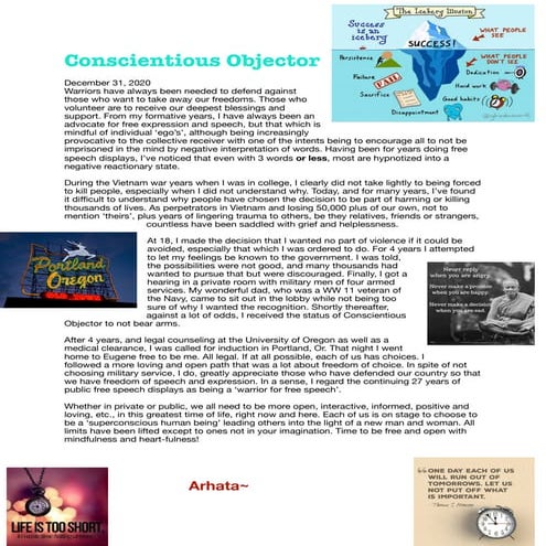 Conscientious objector | PDF