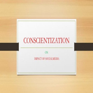 Conscientization | PPT