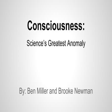 Psychology_Presentation_ Consciousness and Its Types | PPTX