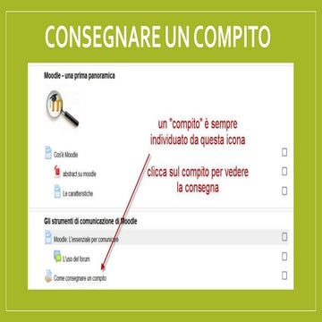 Consegnare un compito | PPTX