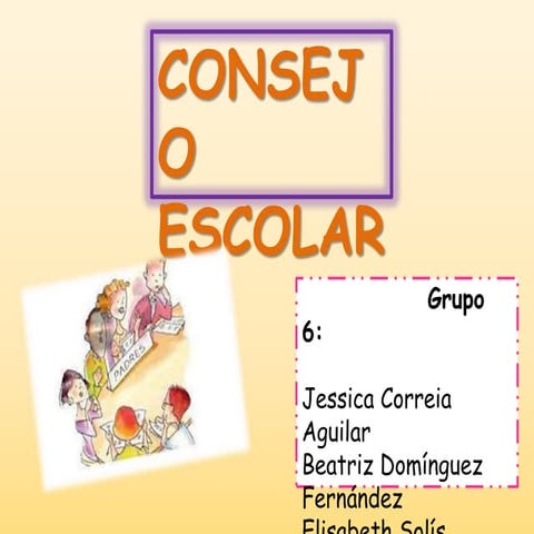 Consejo Escolar | PPT