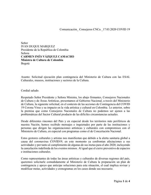 Actas Consejo de Cultura | PDF