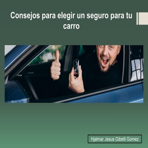 El Seguro de Autos - PROMOFISA | PPTX