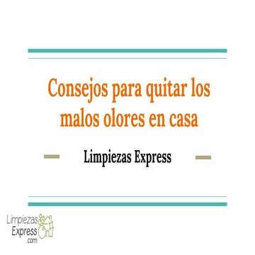 Consejos para limpieza del hogar | PPTX