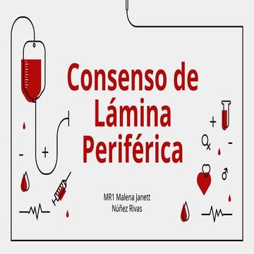 CONSENSO DE LAMINA PERIFERICA INTERNACIONAL | PPTX