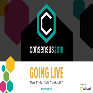 Consensus 2018 - Alex Sunnarborg | PPT