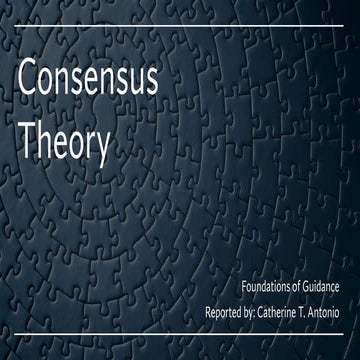 CONSENSUS AND CONFLICT THEORY.pptx