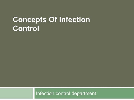 Infection prevention and control Lecture 1.pptx