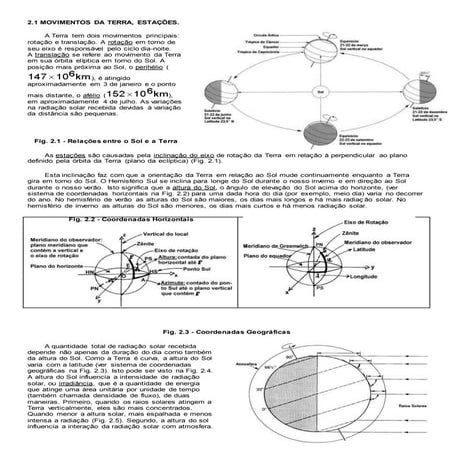 Consequencias do movimento da terra | PDF