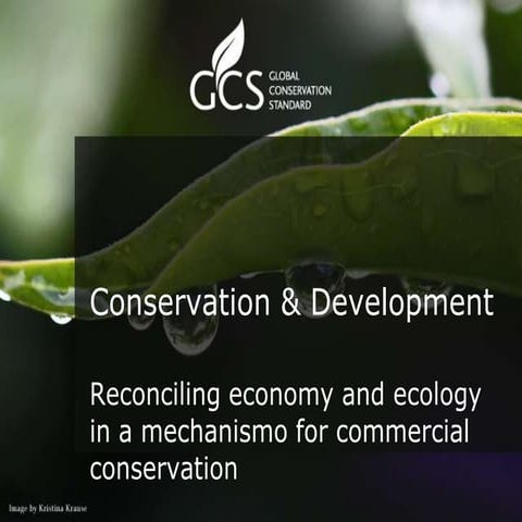 Conservation and Development | PPSX