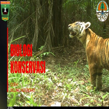 Conservation Biology For Environmental Research Pdf