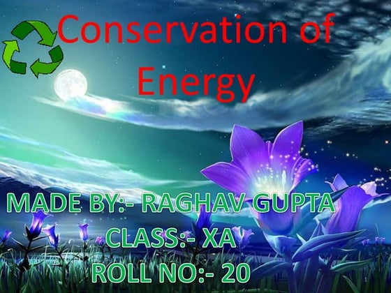 Conservation Of Energy | PPTX
