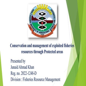 conservation of fisheries resources through protected areas and marine ...