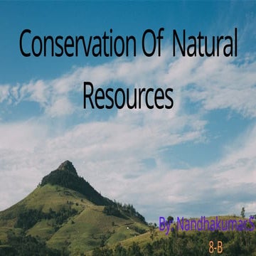 Conservation Of Natural Resources 1.pptx