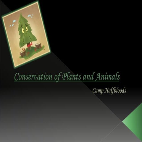 Conservation of plants and animals | PPTX