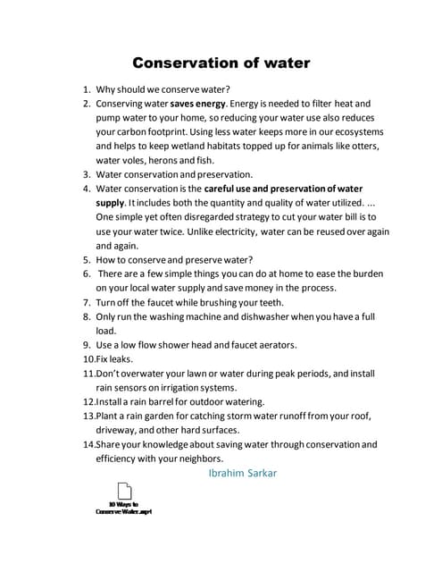 Conservation Of Water.pptx