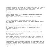 Consider a survey involving the cookie preferences of a sample of | PDF