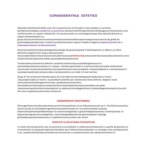 Reconstructia de mamelon si areola mamara