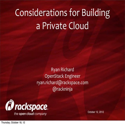 Considerations for Building Your Private Cloud.pdf | Free Download