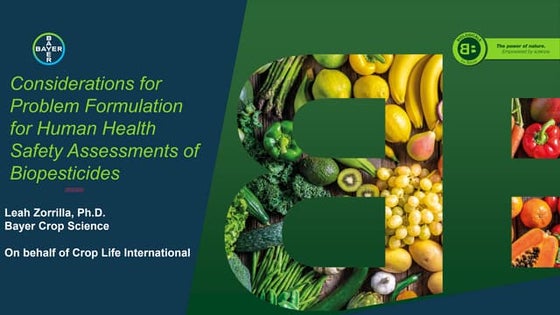 Additional Considerations for Pesticide Formulations Containing ...