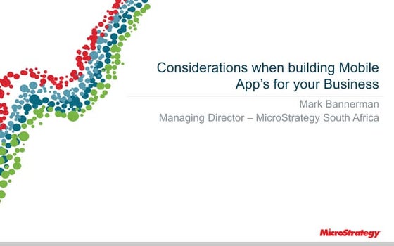 Mobile Application Architecture Strategy Pdf Computer Software And Applications Computing