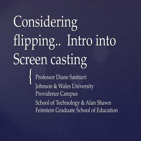 Considering flipping | PPT