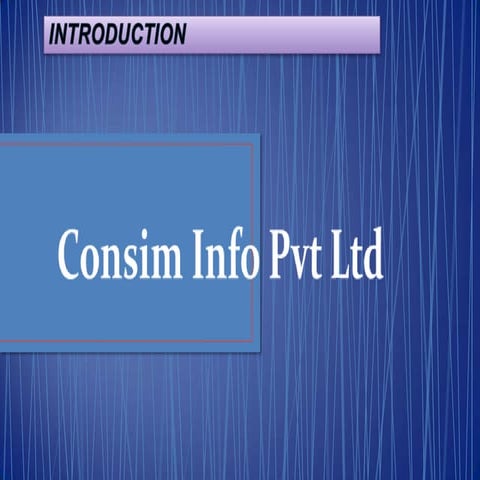 Consim | PPTX