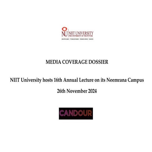 Consolidated Coverage Dossier_NU 16th Annual Lecture_Nov 2024.pdf