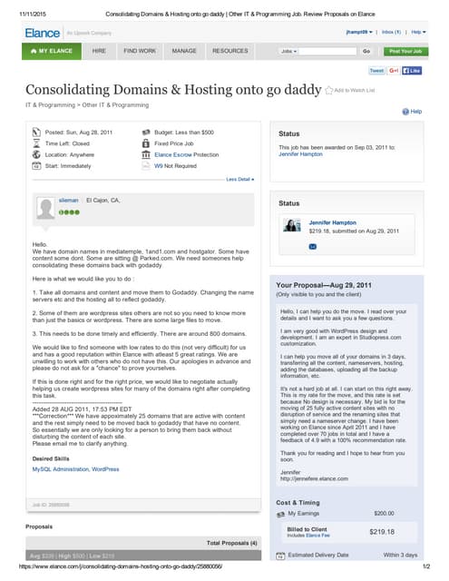 Blog blog programming job | PDF