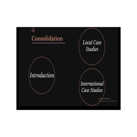 Consolidation | PPT