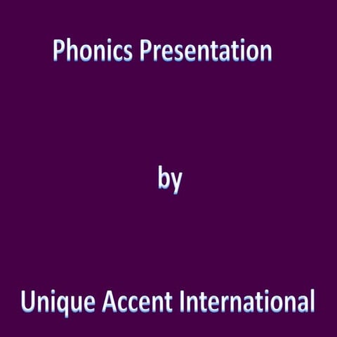 Consonant sounds | PPTX