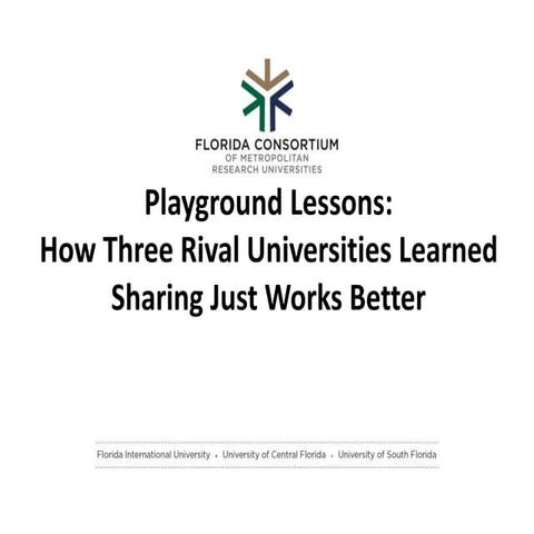 Consortium slide deck | PPTX