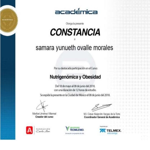 Constancia | DOCX
