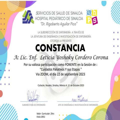 Constancia Hospital Pediátrico de Sinaloa.pdf
