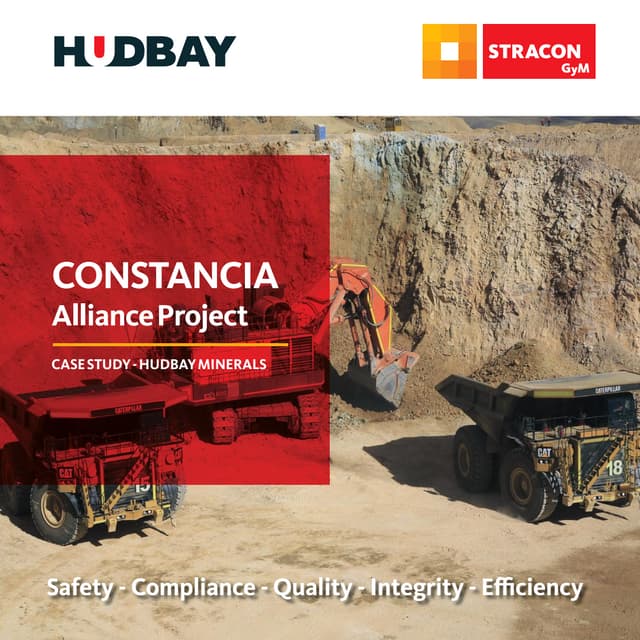 Constancia Project_STRACONGyM_Hudbay | PDF