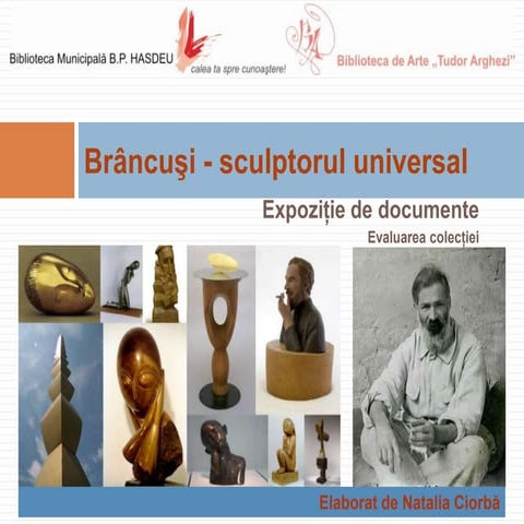Constantin Brancusi - sculptorul universal | PPTX