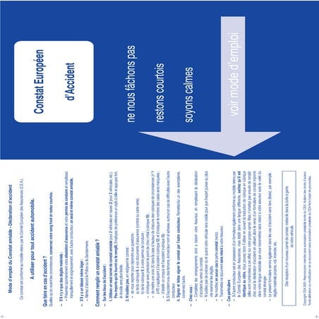 Constat amiable | PDF