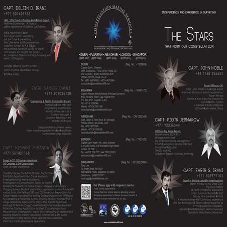 Constellation marine services flyers 2017 | PDF