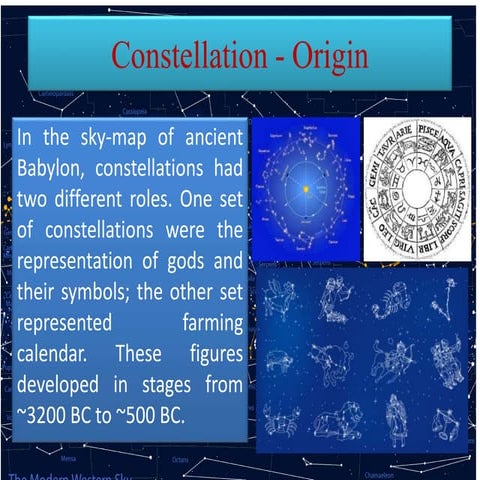 Constellations adwaith | PPT